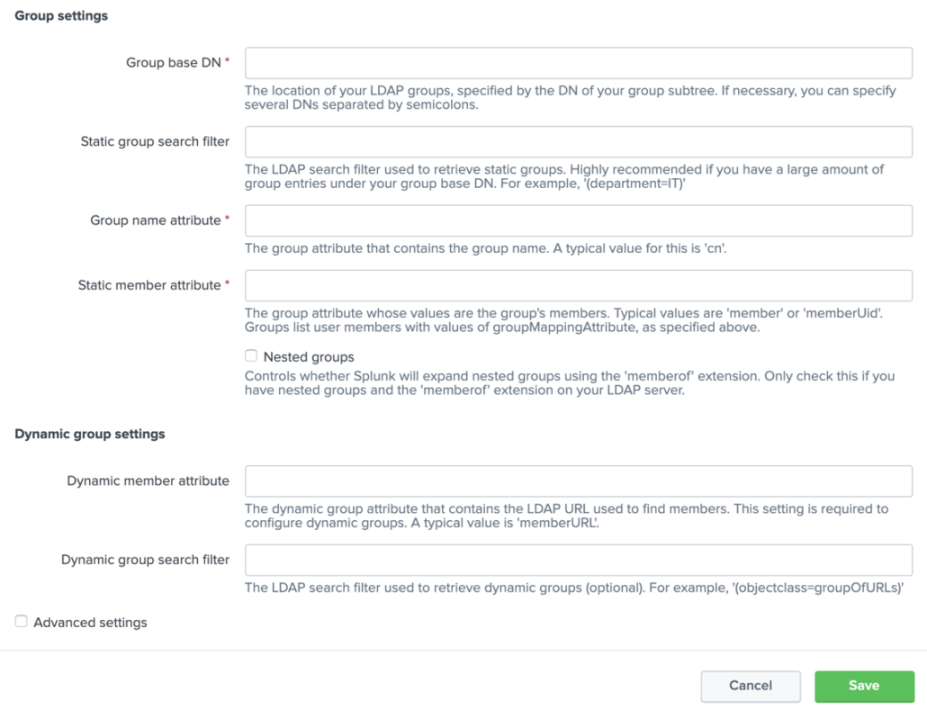 Connecting Splunk to Lightweight Directory Access Protocol (LDAP ...