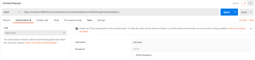 Using an External Application to Pull Splunk Search Results | TekStream Solutions