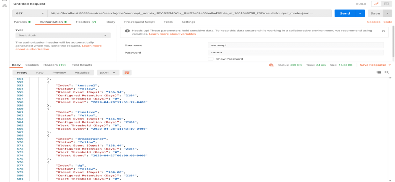 Using An External Application To Pull Splunk Search Results Tekstream
