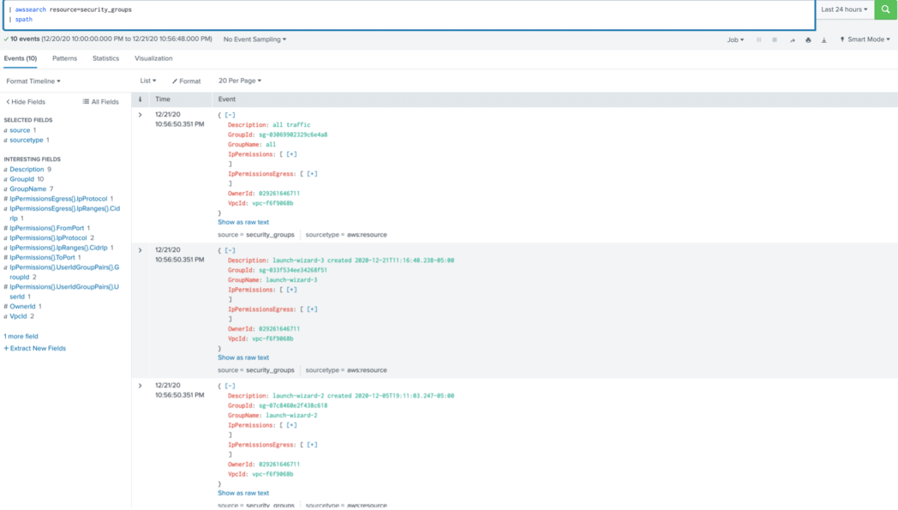 Query Aws Resources With A Custom Search Command In Splunk Tekstream Solutions