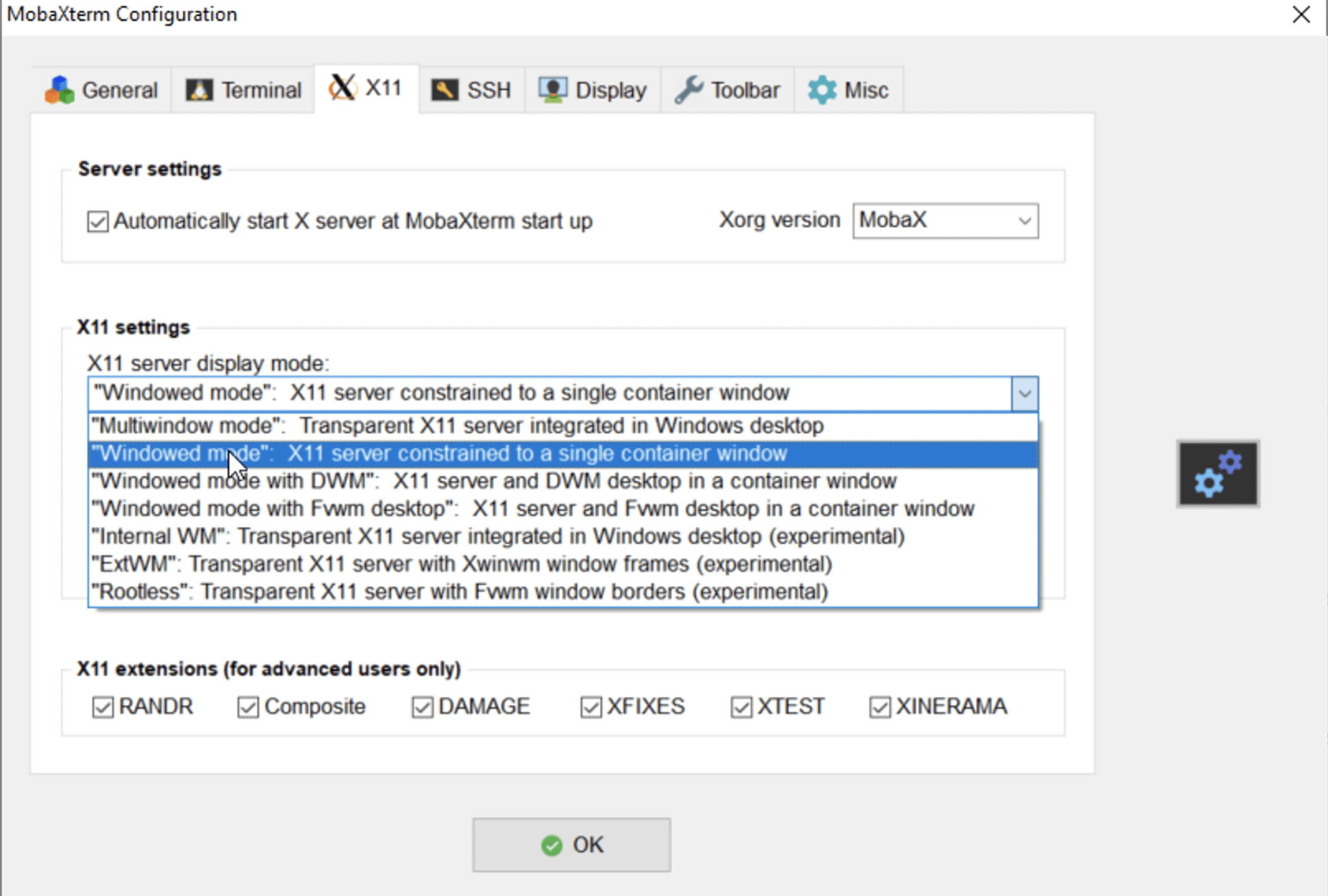 [Solved] Resizing x11 Window in MobaXterm | TekStream Solutions