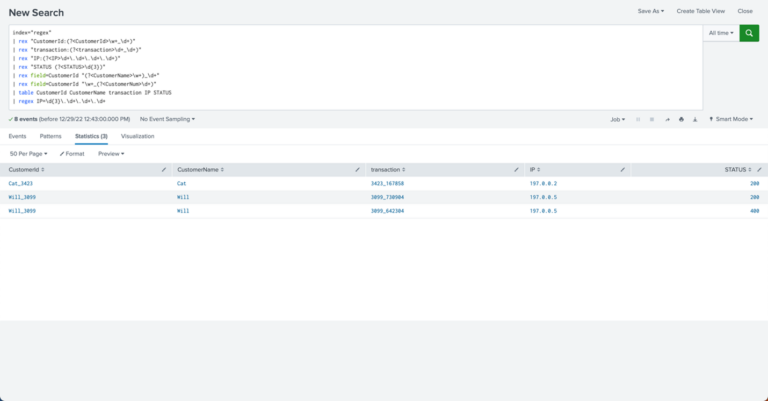 Regex v. Rex Commands in Splunk SPL | TekStream Solutions